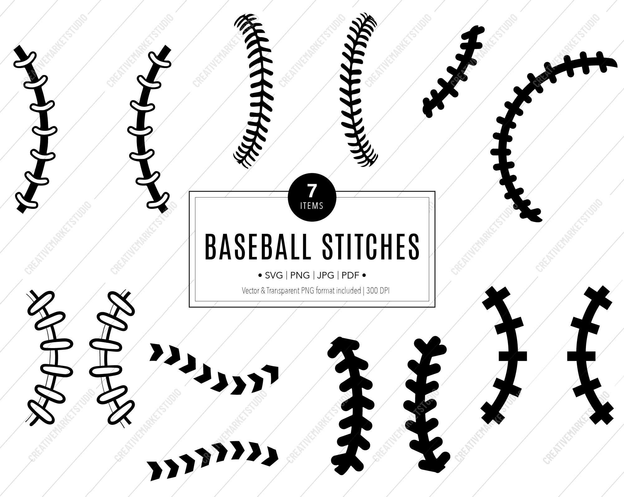 Baseball Svgbaseball Stitches Bundle Softball Baseball - Etsy