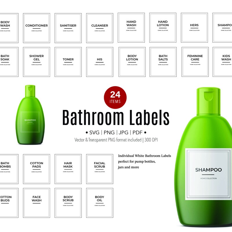 Bathroom Labels - Etsy