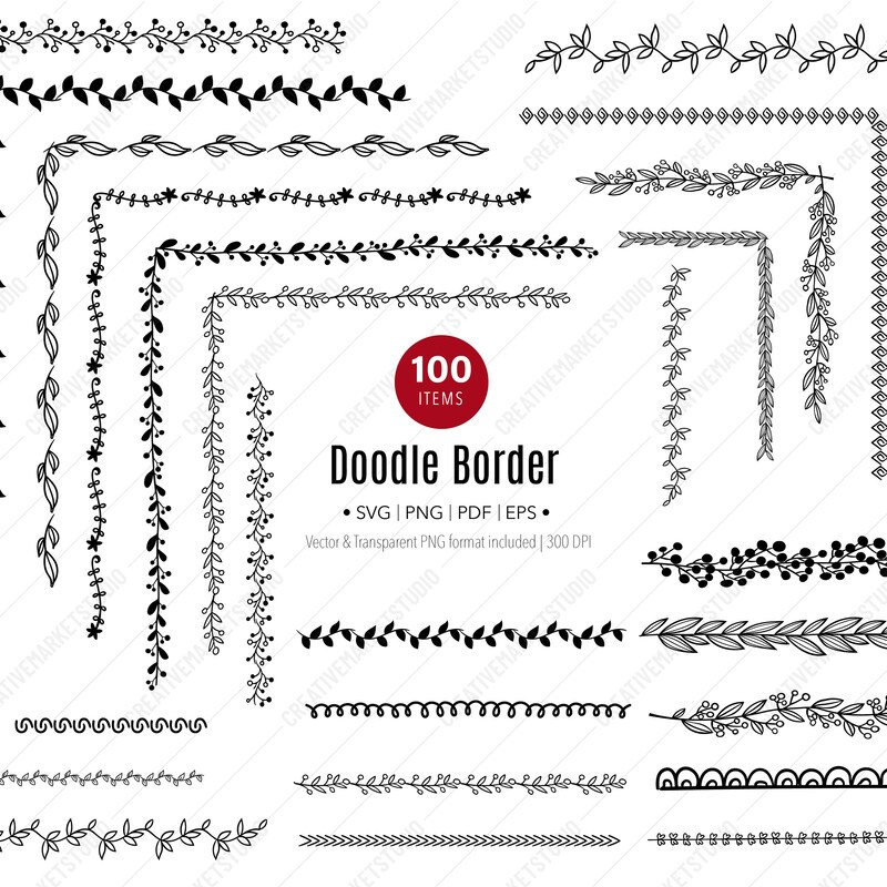 Border Clipart - Etsy