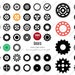 Gears SVG Bundle – Industrial Sprocket Clipart PNG for Crafts and DIY ...