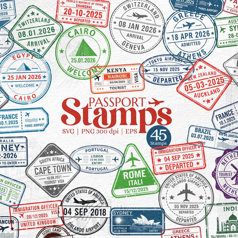 Travel Planner Pattern - Etsy