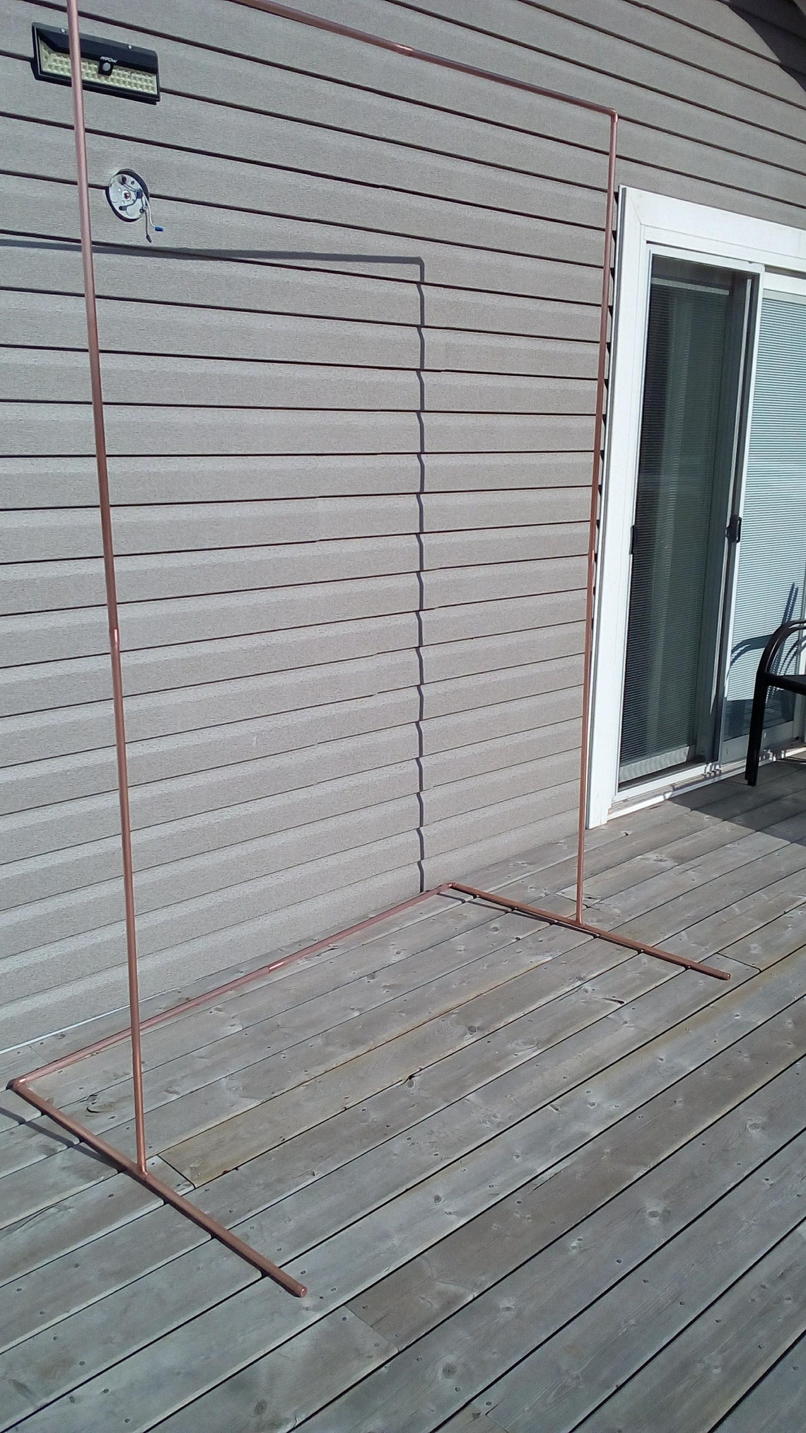 Copper Wedding Arch Sign Holder Stand Rose Gold Copper - Etsy