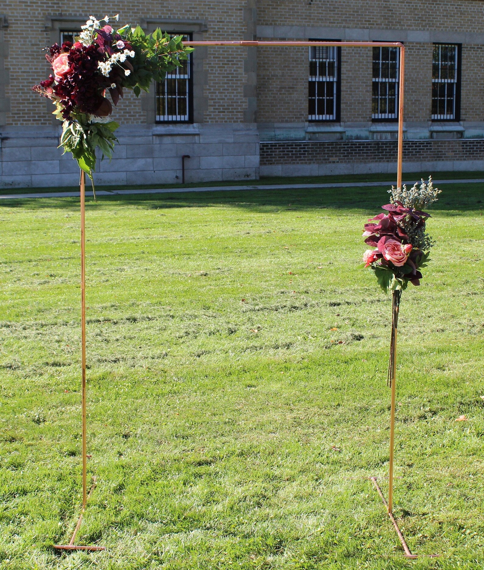 Copper Wedding Arch Sign Holder Stand Balloon Holder Arch - Etsy