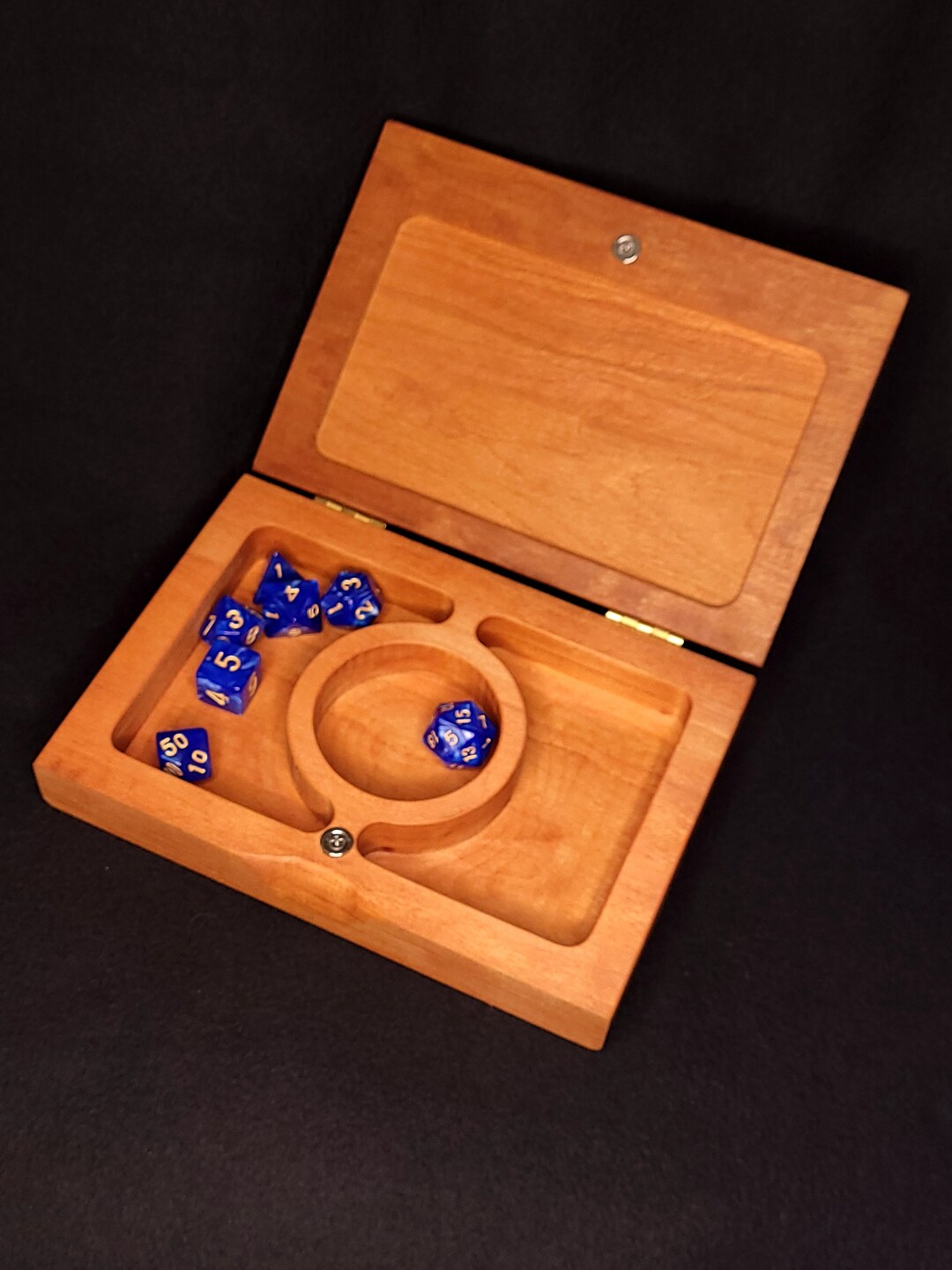 Dragon Box, RPG Dice Box With Carved Dragon Scale Lid, Dice Storage ...
