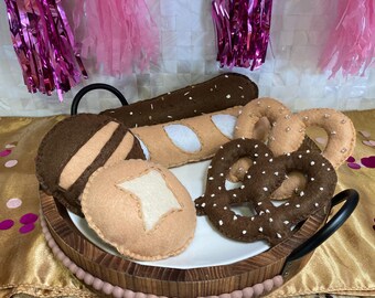 Play Food Set, Bread II - Etsy