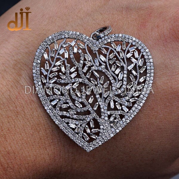 Diamond Tree of Life Necklace - Etsy