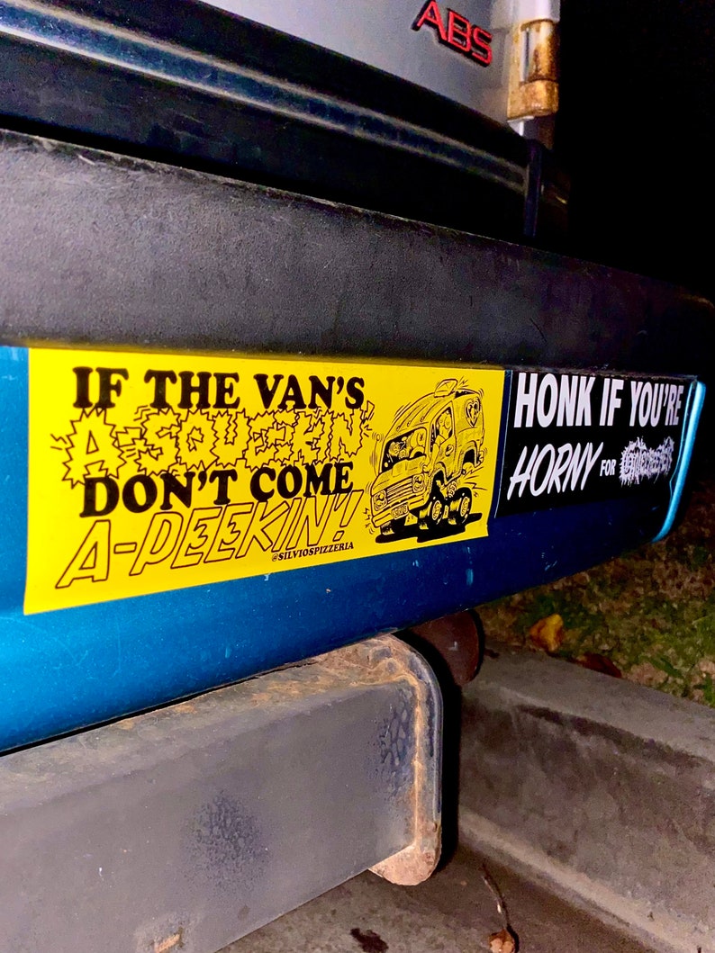 Boogie Van Sticker! (rectangle) - Etsy