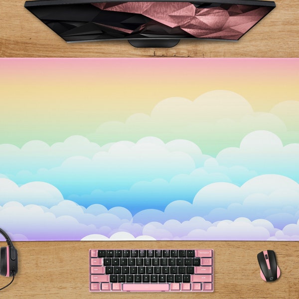 Rainbow Mouse Pad - Etsy