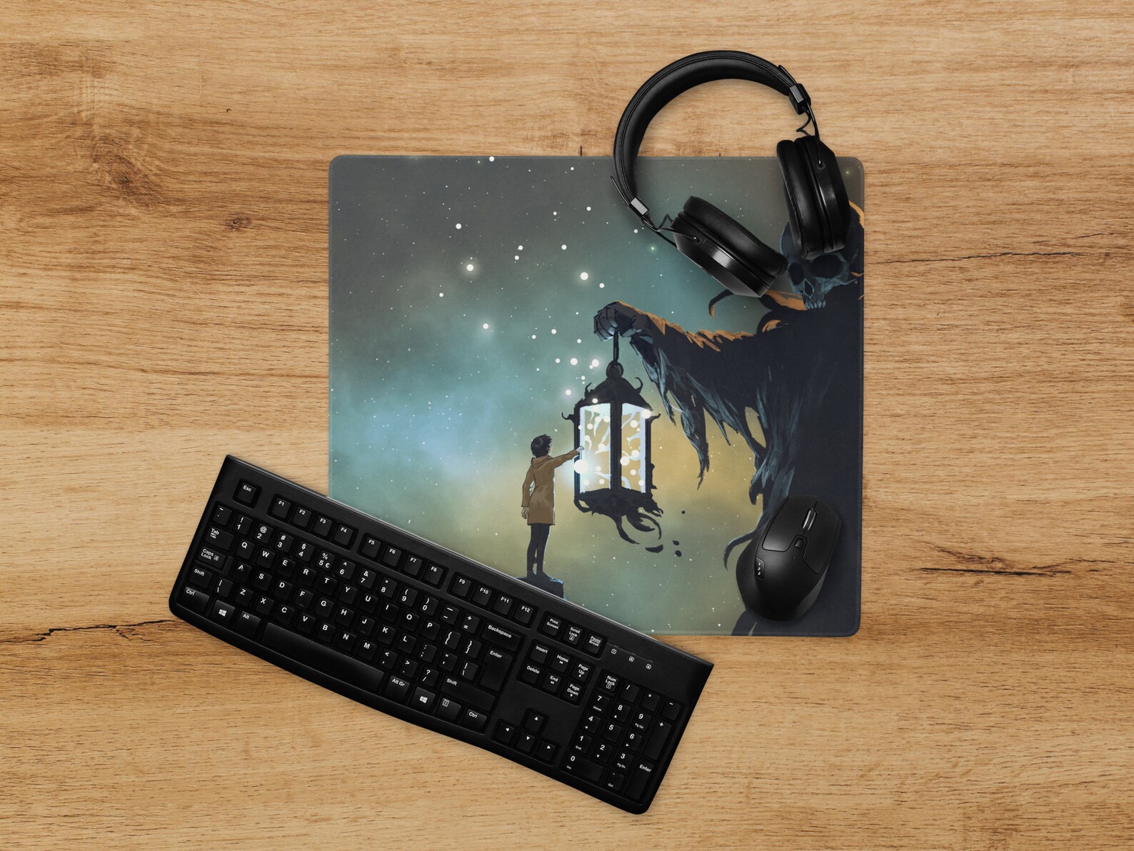 Fantasy Mythical Giant Skeleton Desk Mat Dark Magic Star - Etsy