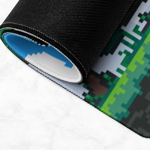 8-bit Retro Pixel Arcade You Win Desk Mat Gaming Large Mouse - Etsy