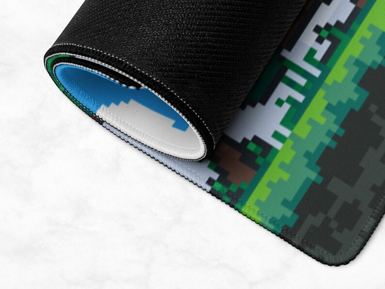 8-bit Retro Pixel Arcade You Win Desk Mat Gaming Large Mouse - Etsy