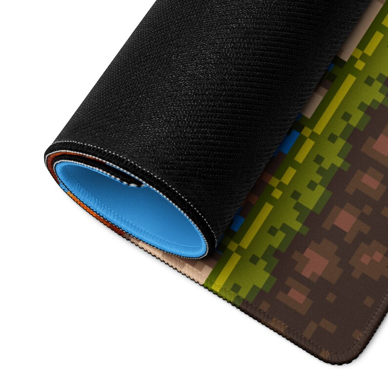 Mushroom 8 Bit Retro Pixel Arcade Desk Mat Gaming Keyboard - Etsy