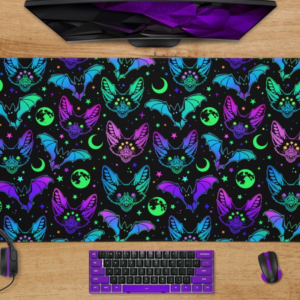 Vampire Bat Desk Mat - Etsy