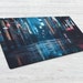 Cyberpunk City Street Desk Mat Futuristic City Gaming Large - Etsy