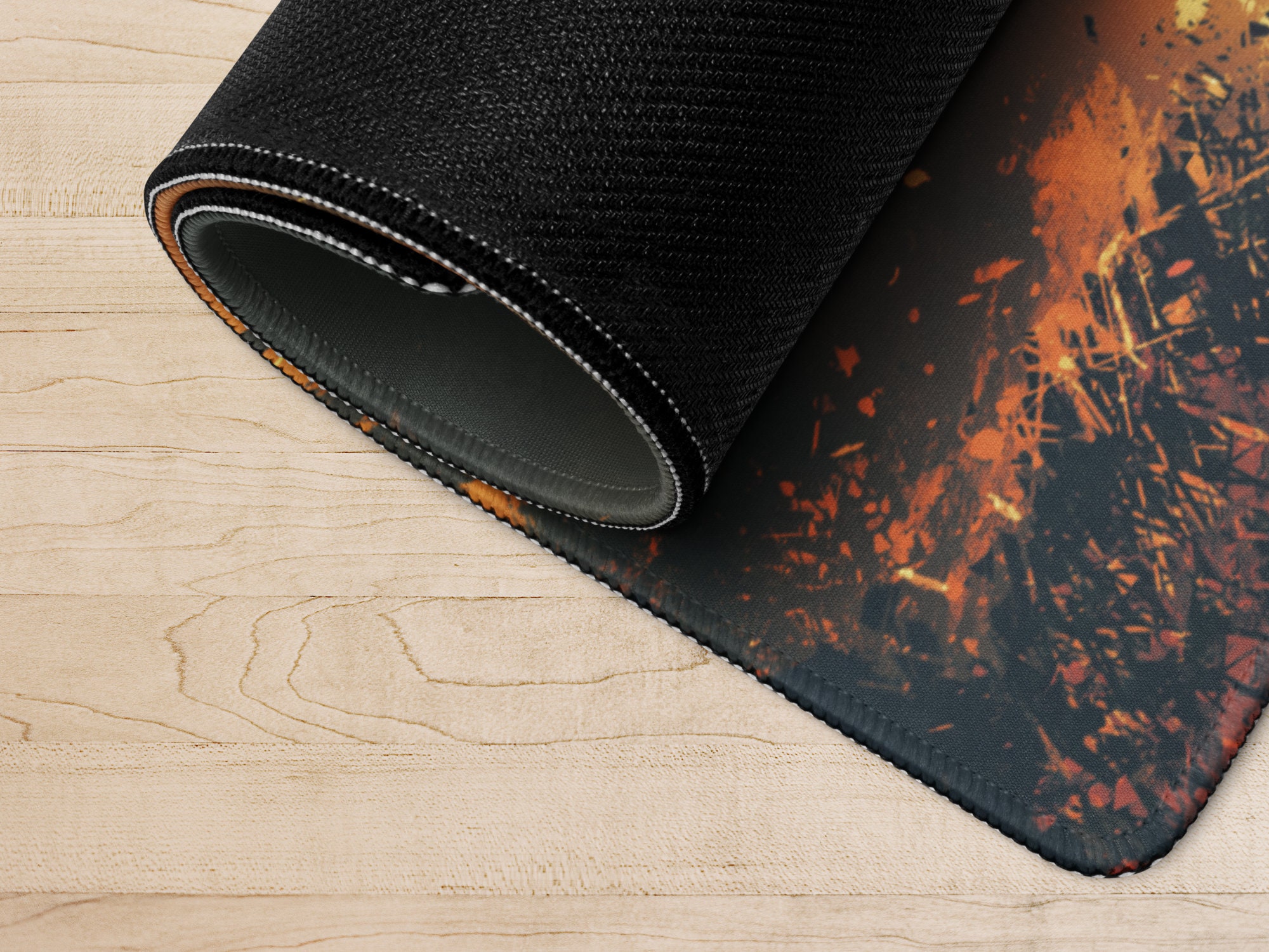Fantasy Horror Skeleton Desk Mat Designed & Sold By Lethal Arlyn