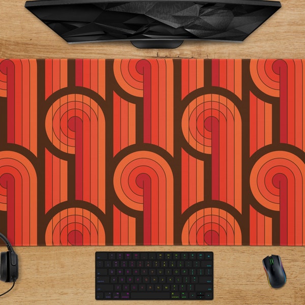Mid Century Mouse Pad - Etsy