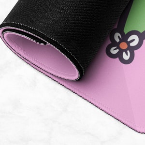 Kawaii Cat Kitten Cute Desk Mat Bone Fish Pink Gaming Large - Etsy