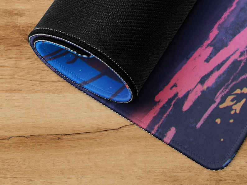 Fantasy Saturn Night Sky Desk Mat Planet Forest Nature - Etsy