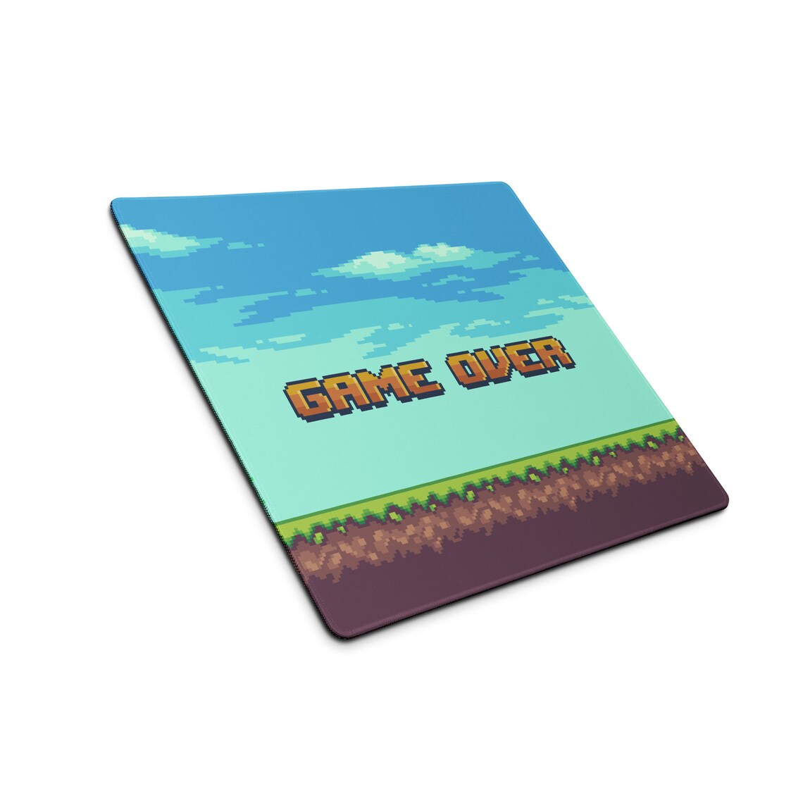 8-bit Retro Pixel Arcade Game Over Desk Mat Gaming Keyboard - Etsy