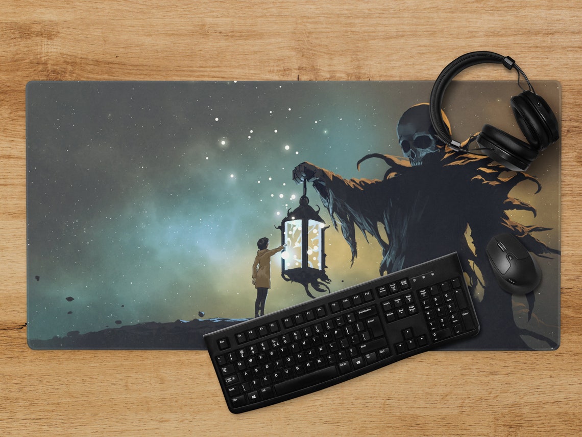 Fantasy Mythical Giant Skeleton Desk Mat Dark Magic Star - Etsy