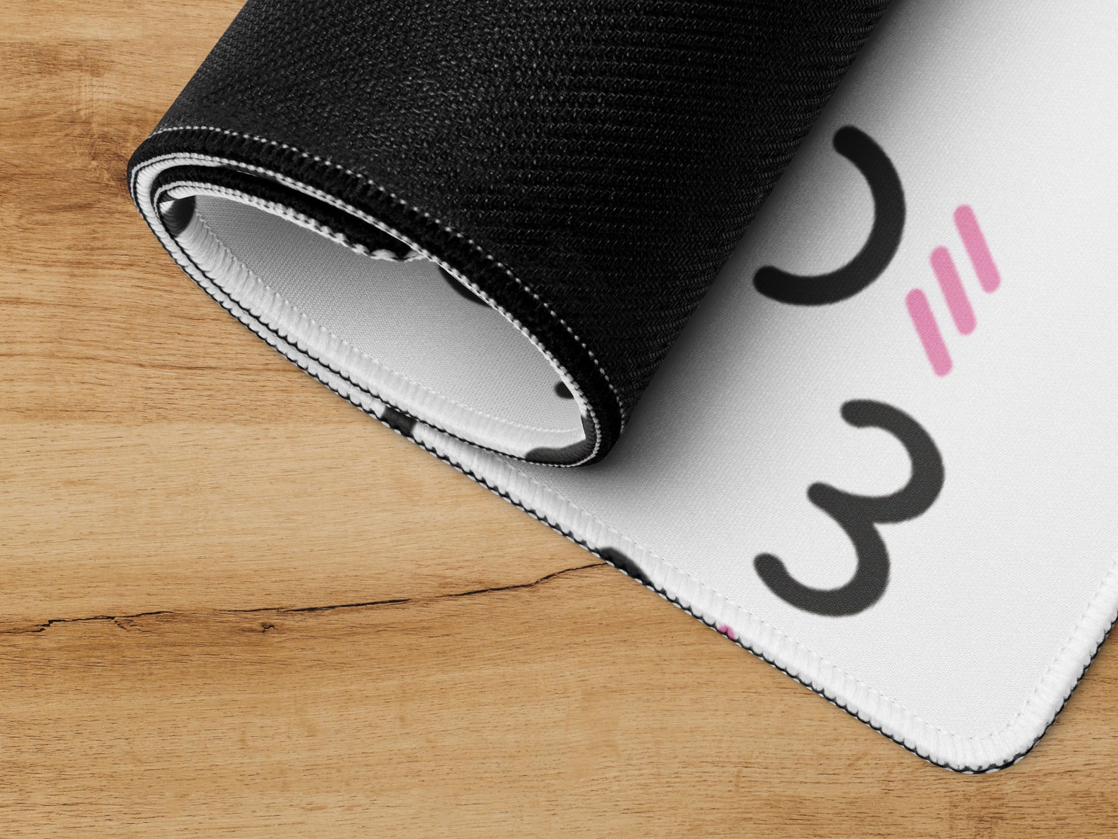 Uwu Owo Desk Mat Kawaii Cute White Gaming Large Mouse Pad XXL - Etsy ...