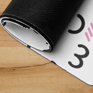 Uwu Owo Desk Mat, Kawaii Cute White Gaming Large Mouse Pad XXL - Etsy