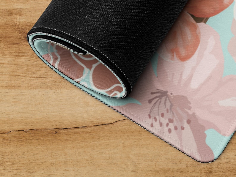 Japanese Koi Fish Pond Desk Mat Cherry Blossom Carp Sakura - Etsy