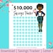 10000 Dollar Savings Tracker Budget Planner Printable | Etsy