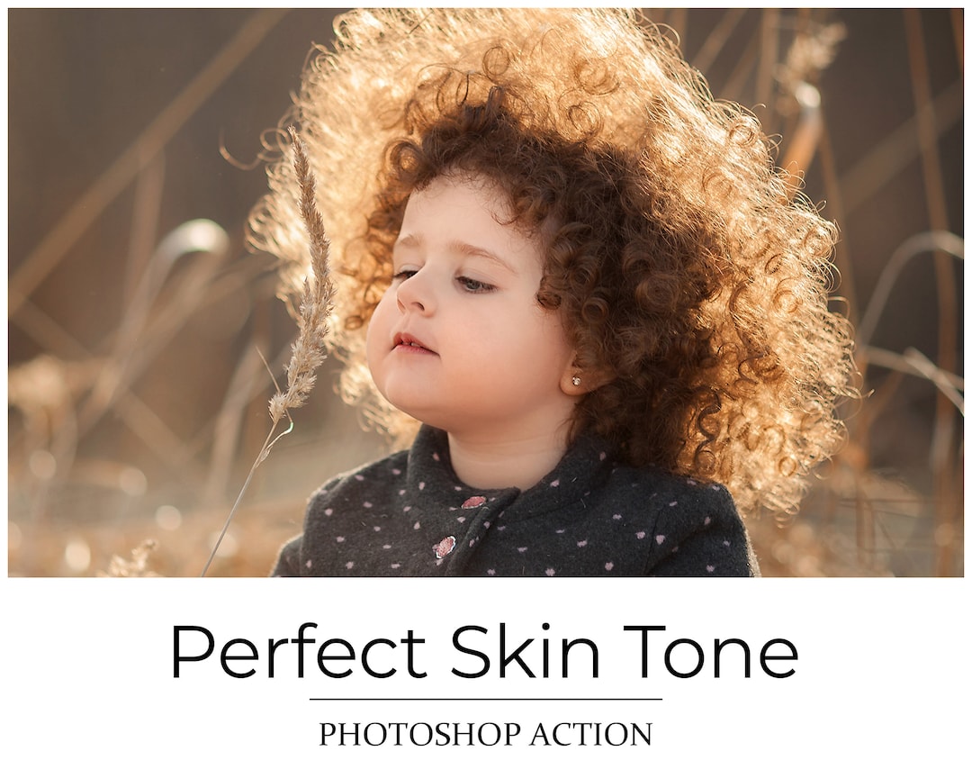 Skin Tone PS Action - Retouch Action - Skin Colors - Portrait Photoshop ...