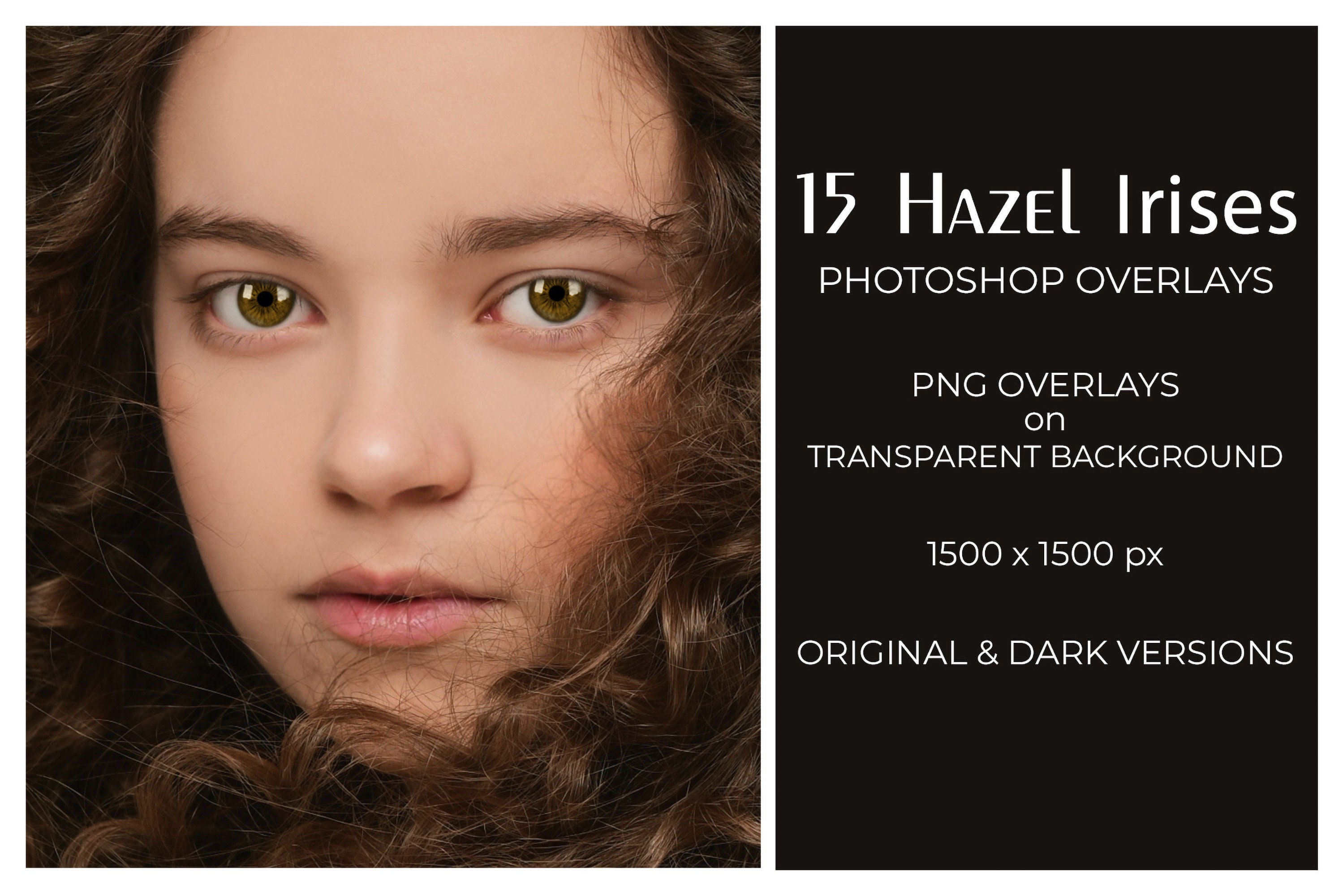 Hazel Eyes Iris Overlays - Brown Eye Lenses PNG Clipart - Eye Color ...