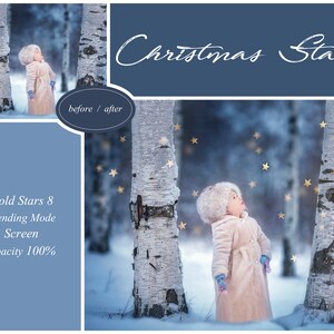 Gold Stars Overlays Christmas Bokeh Overlay Christmas Overlay Gold ...