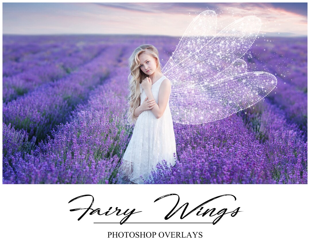 Fairy Wings Overlays Photoshop Overlays Fairy Overlay Magic Wings Fairy ...