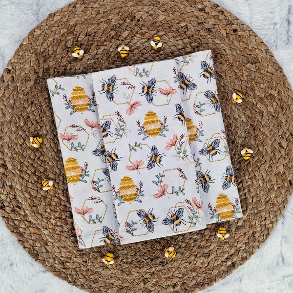 Bee Napkins - Etsy