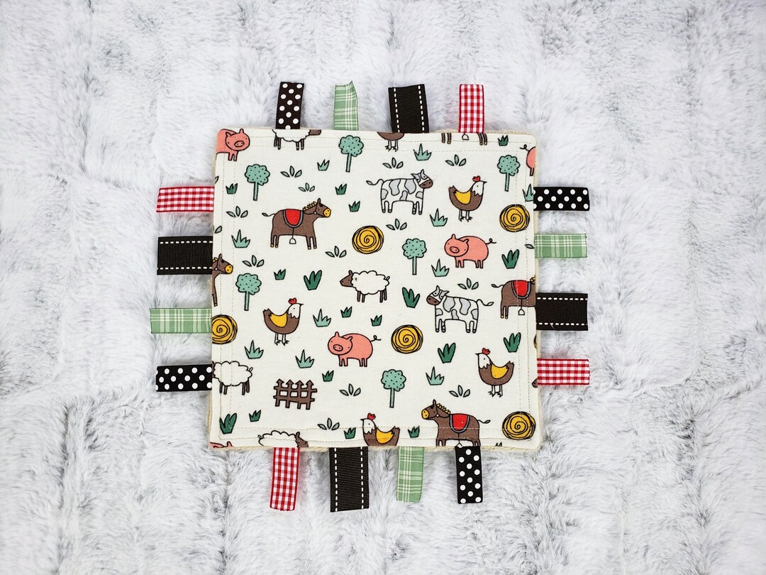 Crinkle Toy Farm Crinkle Toy Barnyard Crinkle Toy Ribbon - Etsy