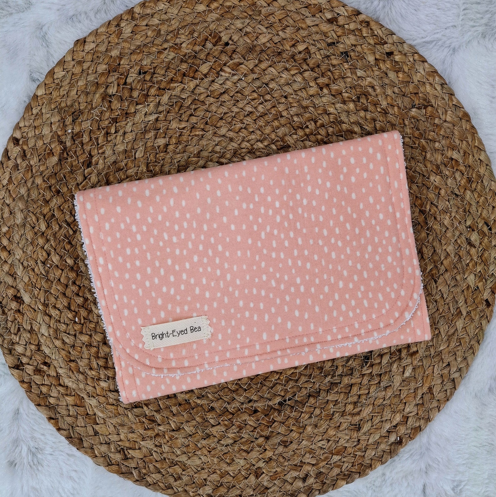 Strawberry Daisy Burp Cloth, Soft Flannel & Terry Absorbent Burp Rag - Etsy
