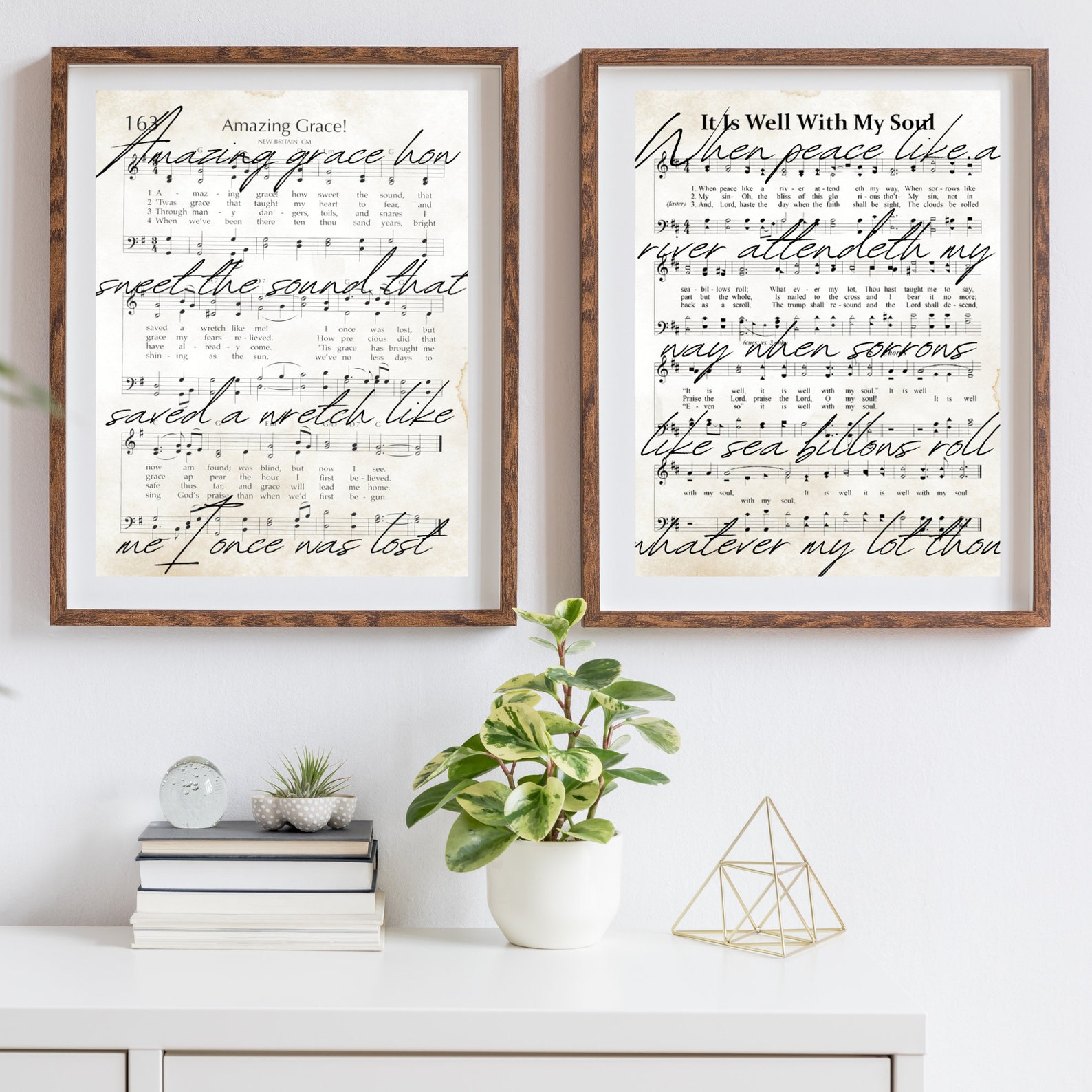 Amazing Grace Print Hymn Printable Vintage Sheet Music Instant Download ...