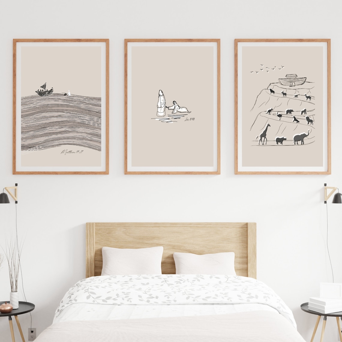 Jesus Heals the Bleeding Woman Digital Print Woman With Issue of Blood ...