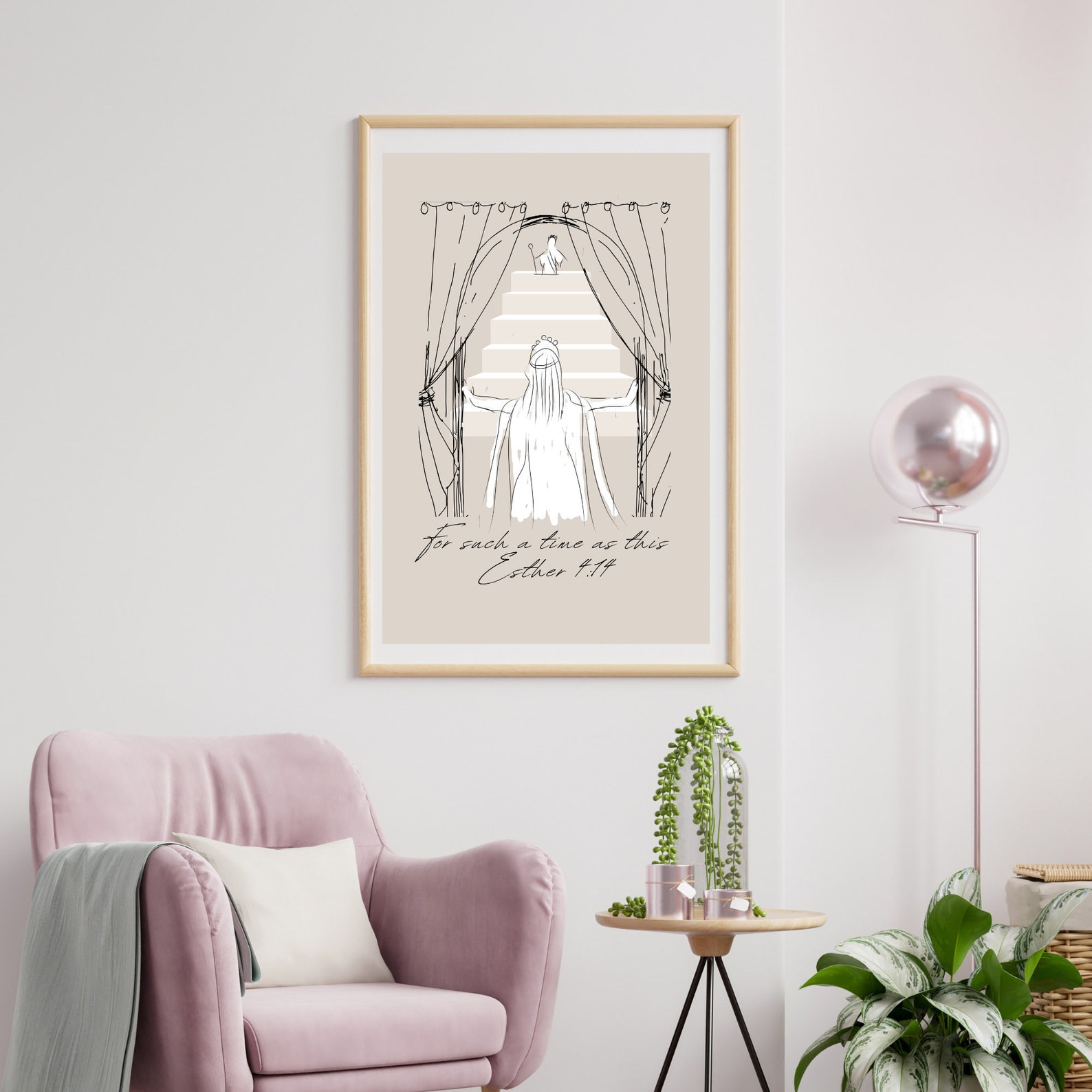 Esther for Such a Time as This Digital Print Wall Art Jews Persia ...