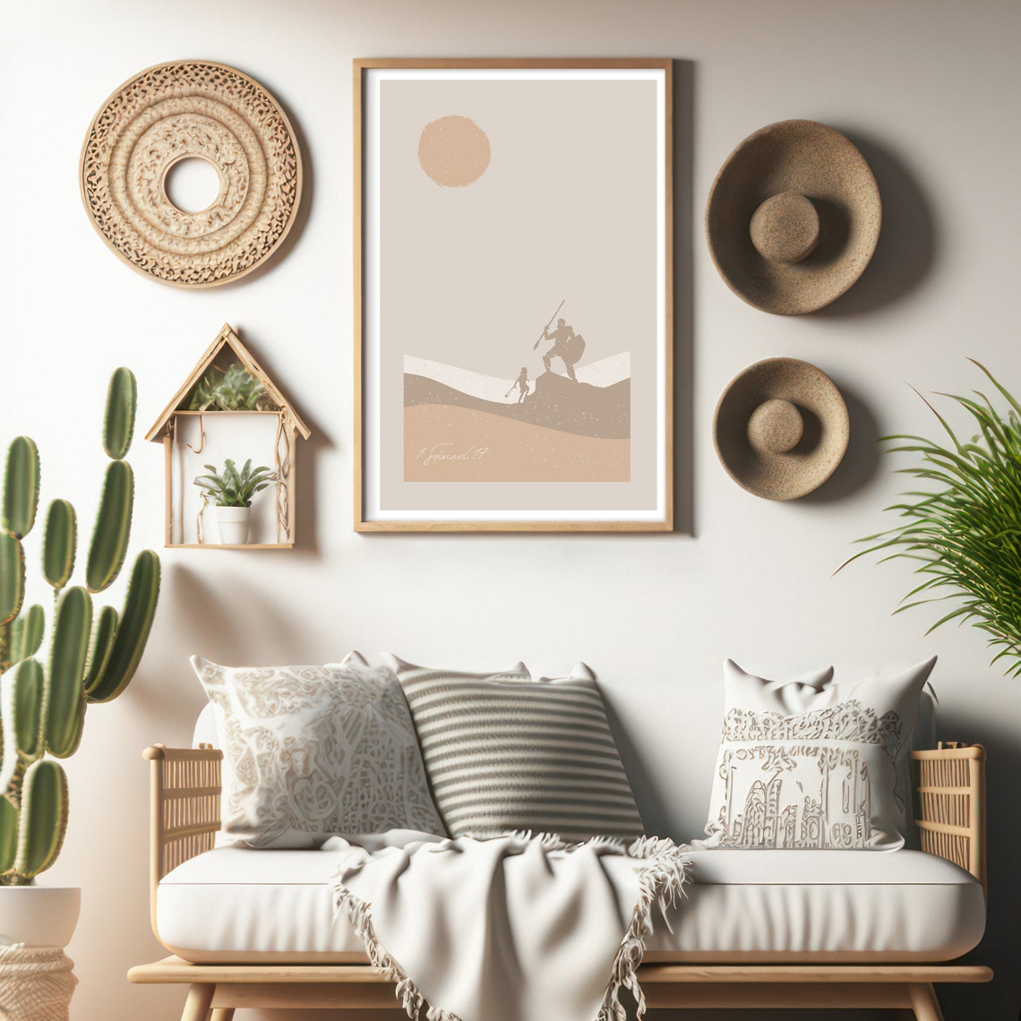 David and Goliath Bible Art Bible Story Modern Bible Verse - Etsy