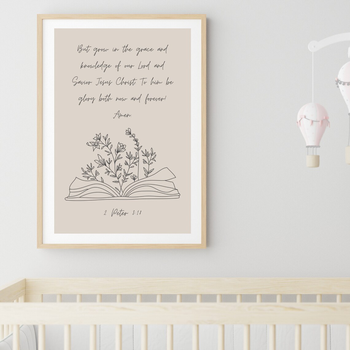 Grow in Grace and Knowledge Digital Print 2 Peter Printable Bible ...