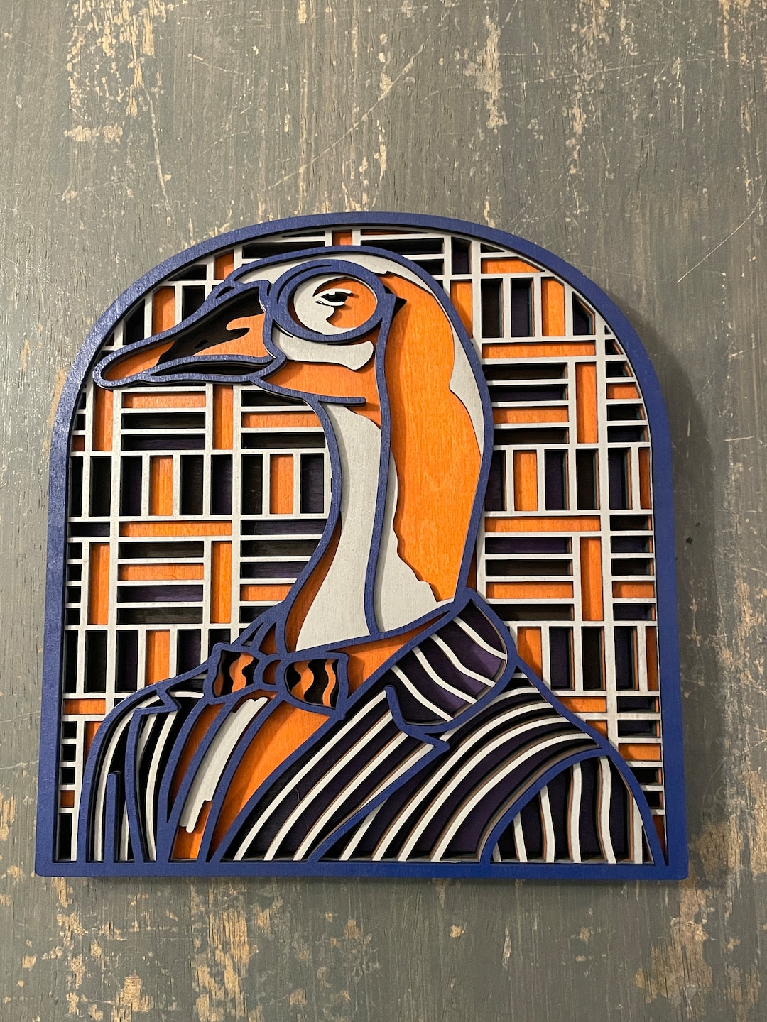 Goose Laser-cut 3-D Multilayer Wall Art - Etsy