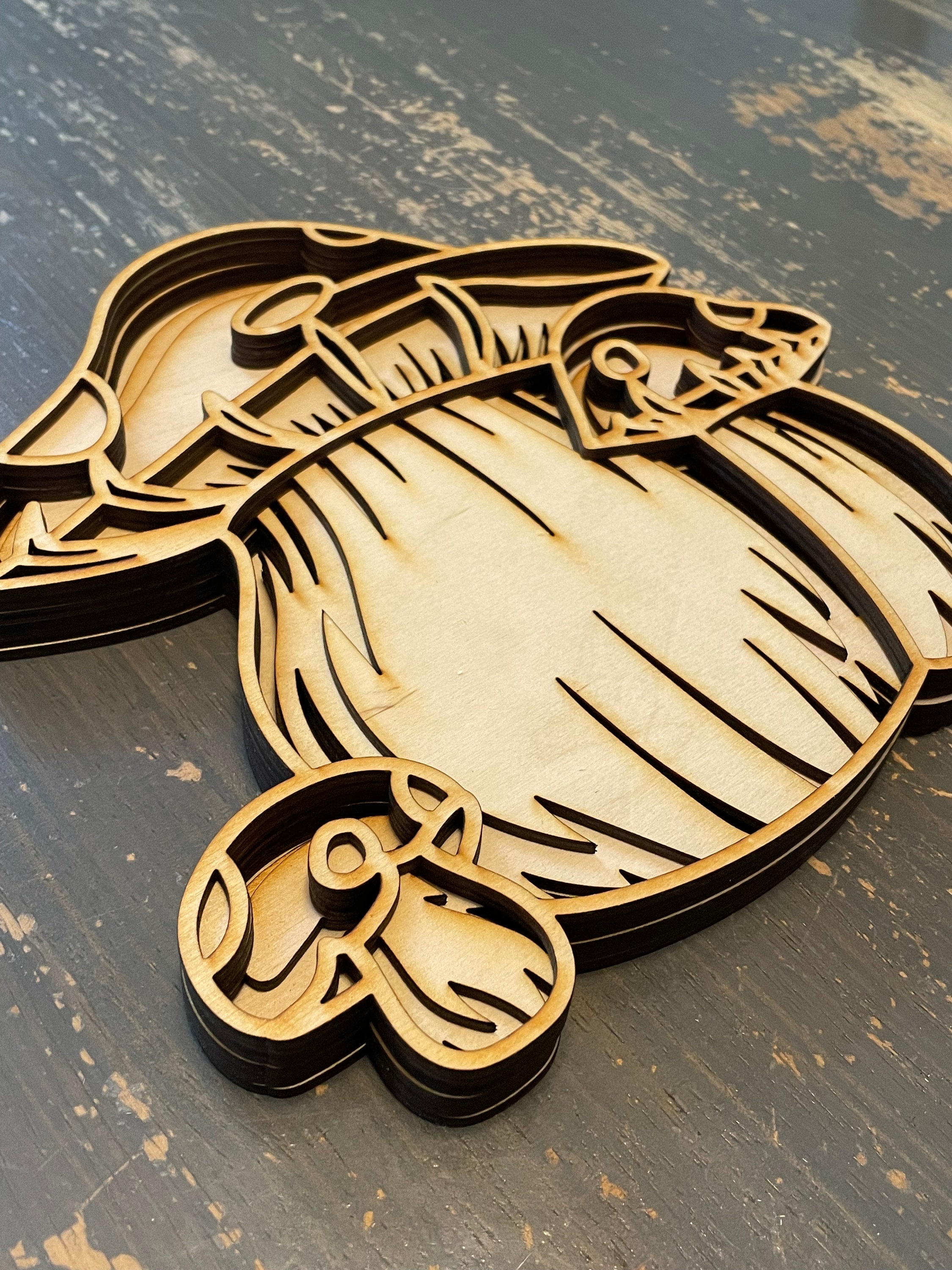 Multilayer Mushrooms Laser-cut Wall Panel - Etsy