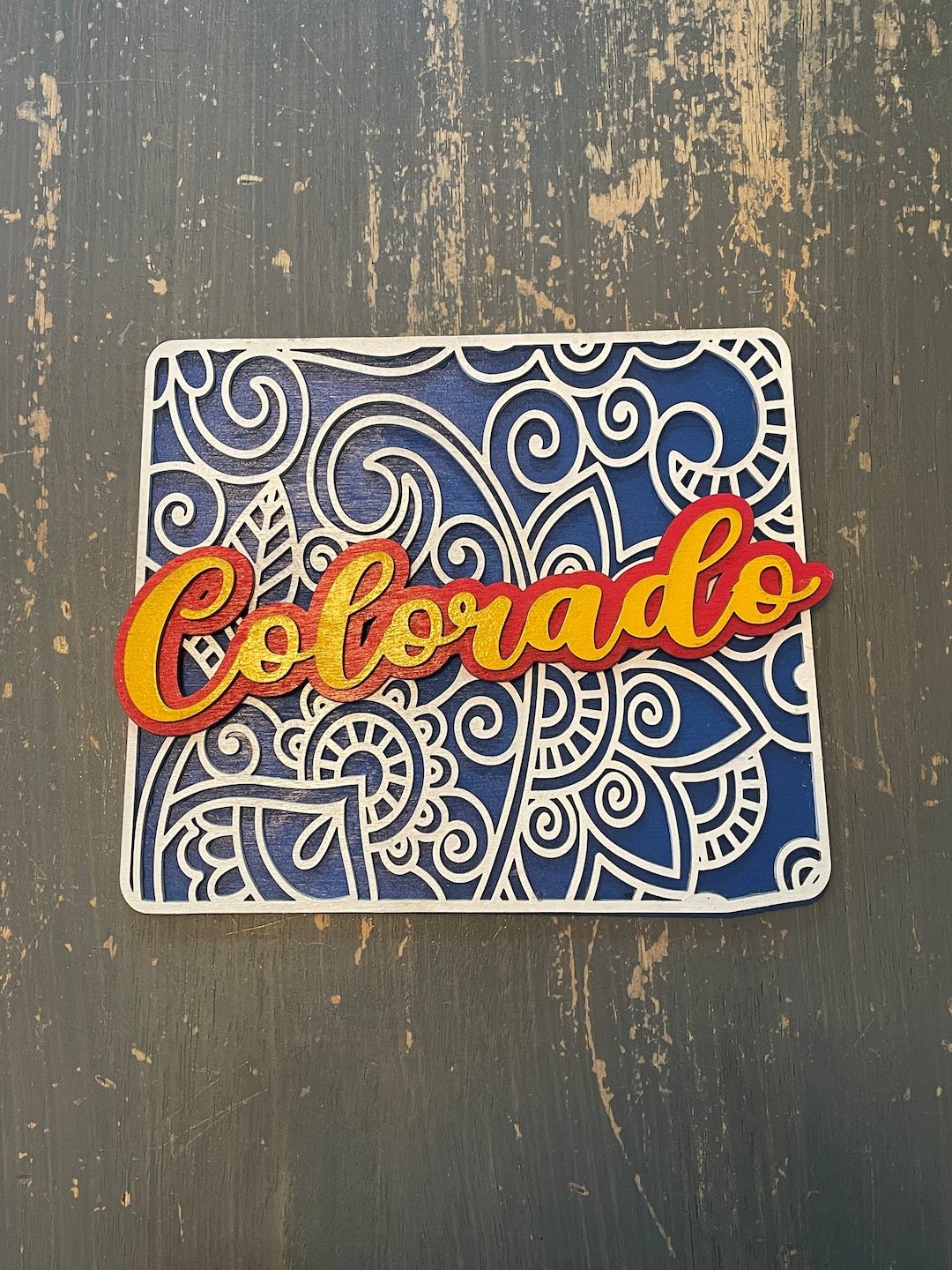 Multilayer colorado Laser-cut Wall Panel - Etsy