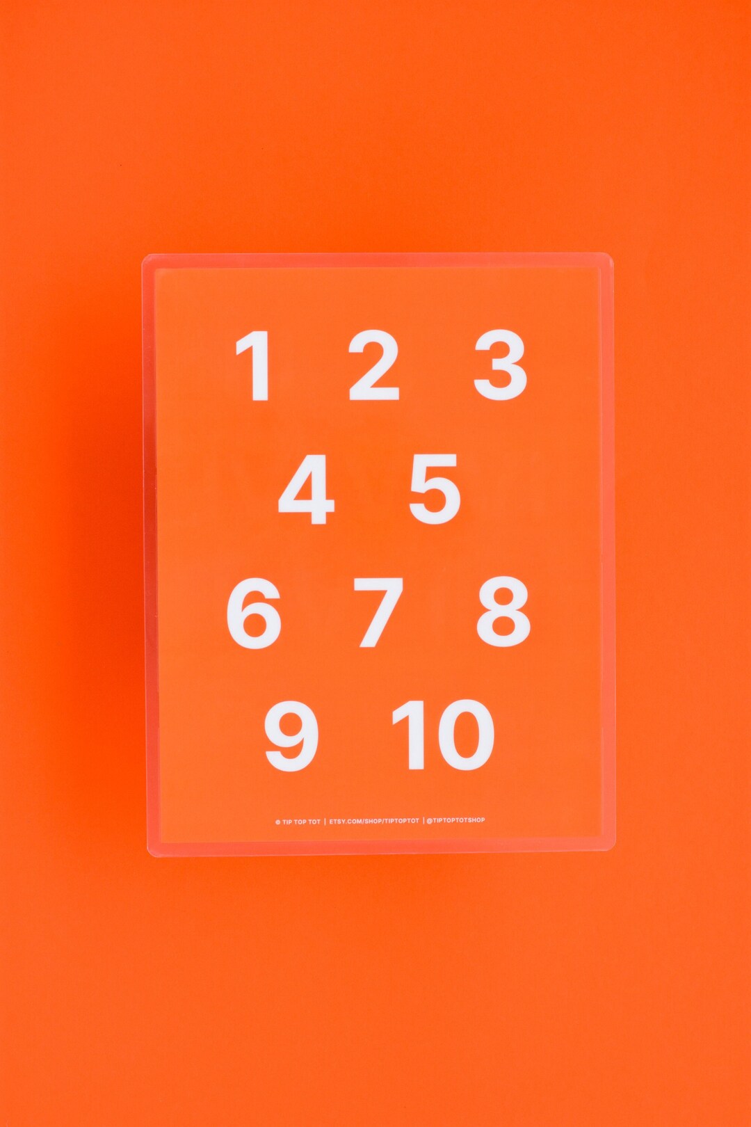 Numbers Play Mat, 123 Toy, Montessori Work Mat, Preschool Math ...
