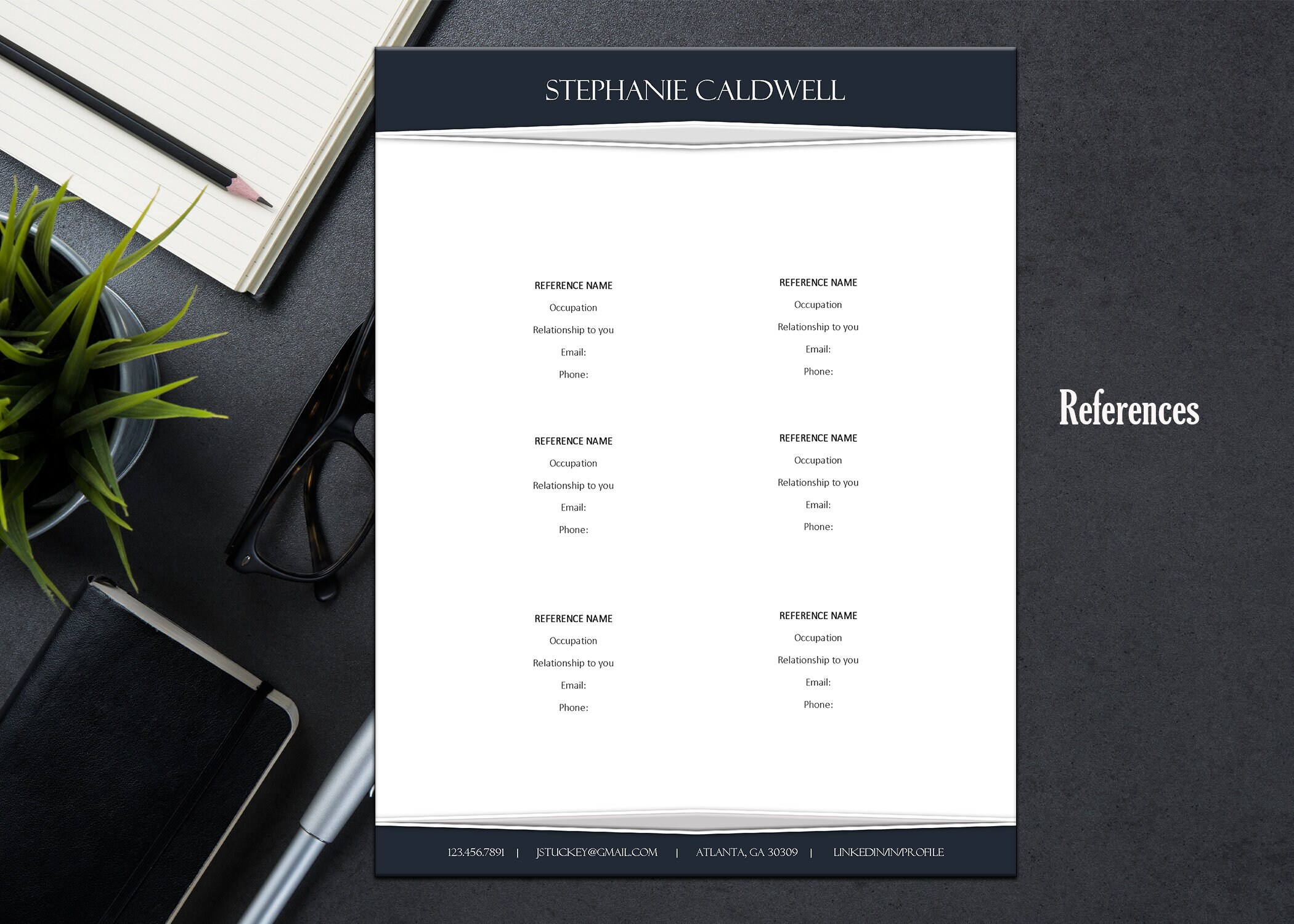 WTC Career Edition Resume Template | Microsoft Word | 2 & 3 Pages ...