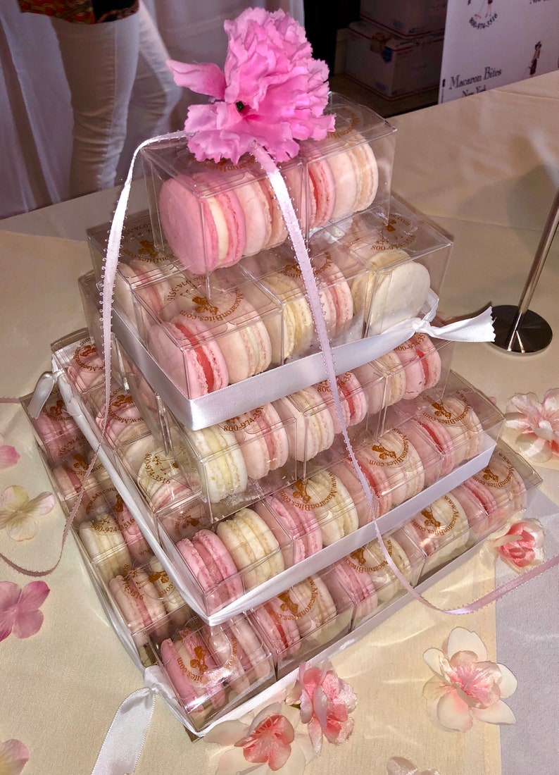 Blue and White Macaron Party Favors Pack of 25 - Etsy