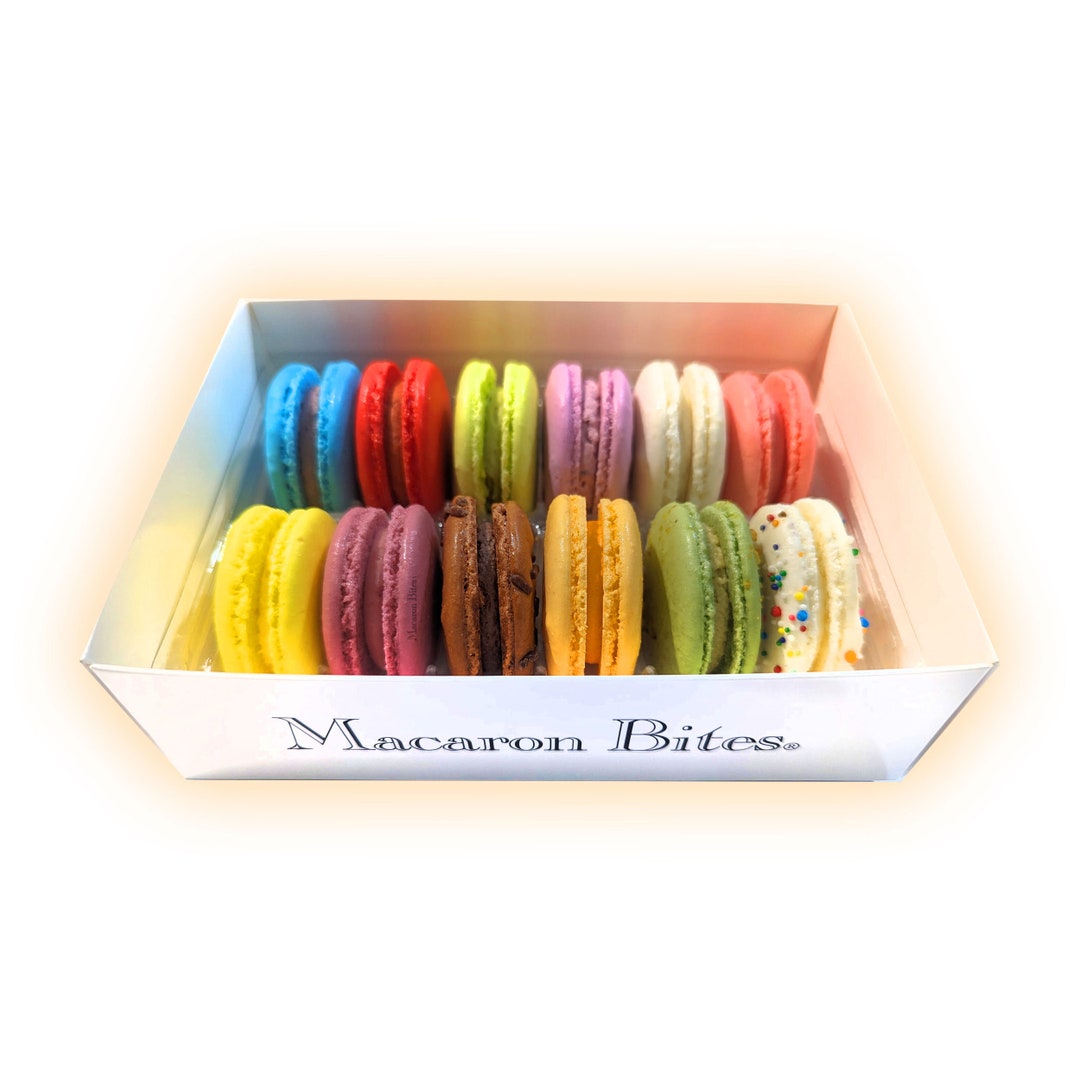 French Macarons Gift Box 12 Flavors - Etsy