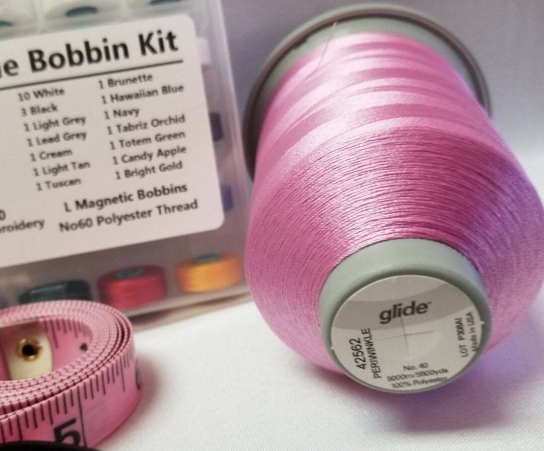 Periwinkle Glide Polyester Embroidery Thread by Fil Tec. Fewer Thread ...