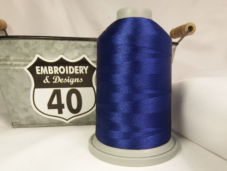 Glide Polyester Embroidery Thread by Fil Tec. Fewer Thread Breaks King ...