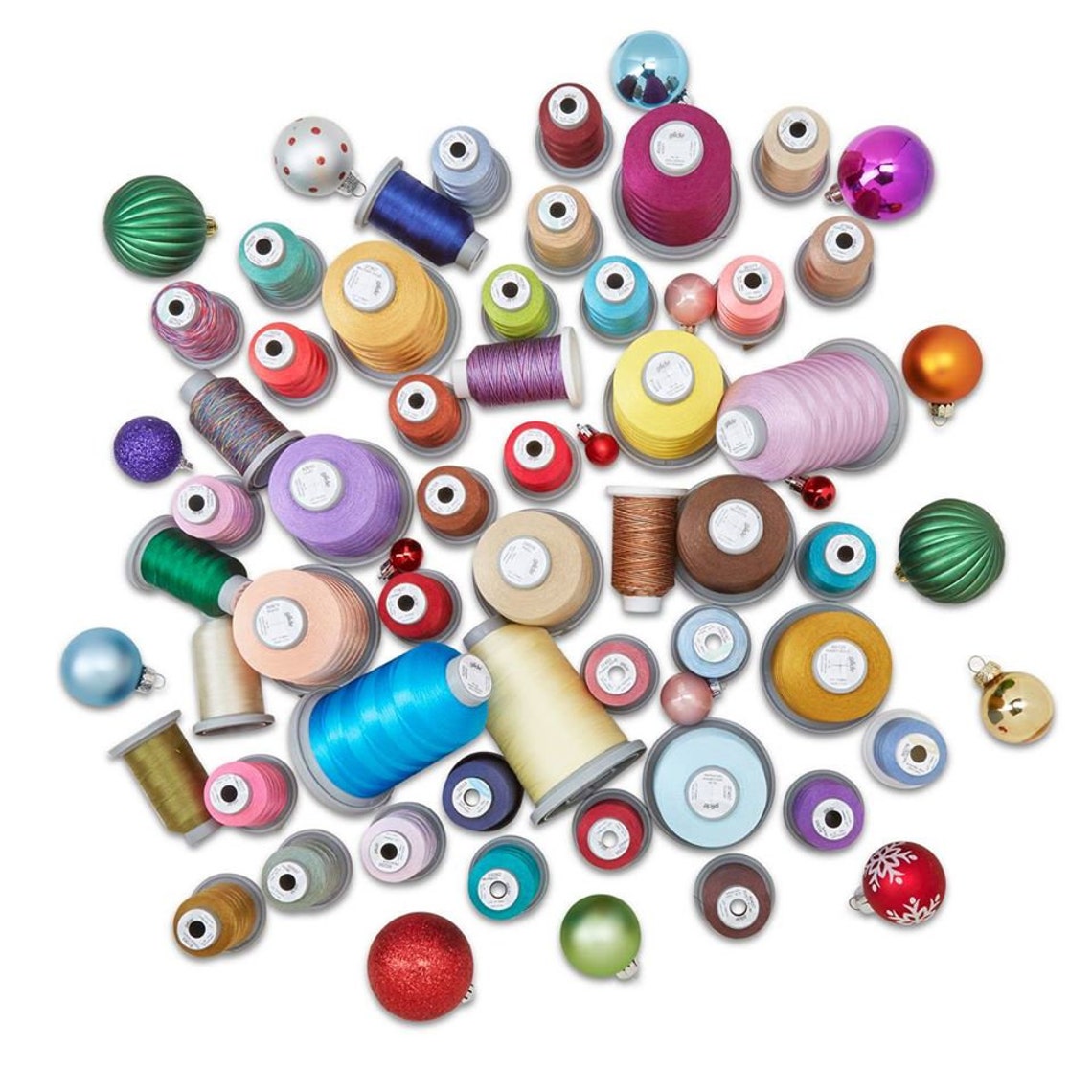 GOLD EMBROIDERY Vegas Gold Thread Glide Polyester 5500 Yards, 40 Wt ...